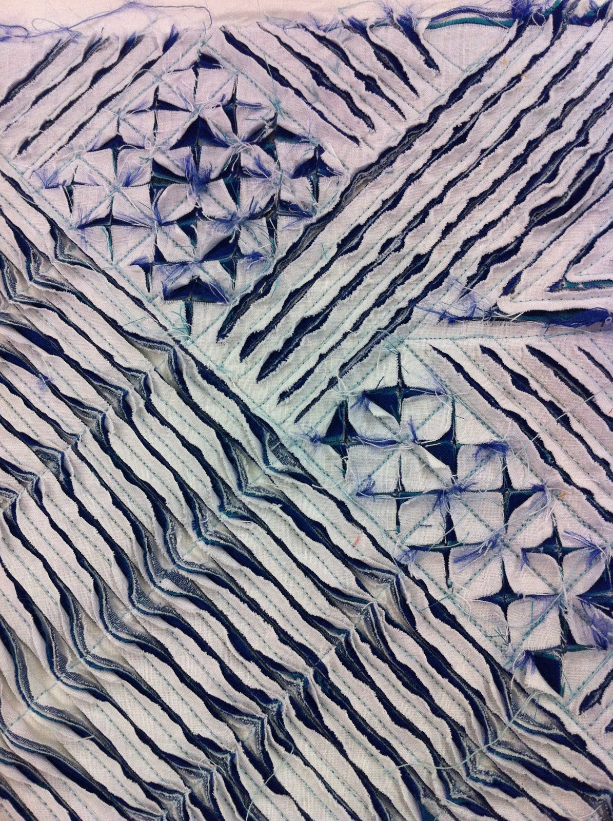 Slashing fabric | Fabric manipulation techniques, Fabric manipulation ...