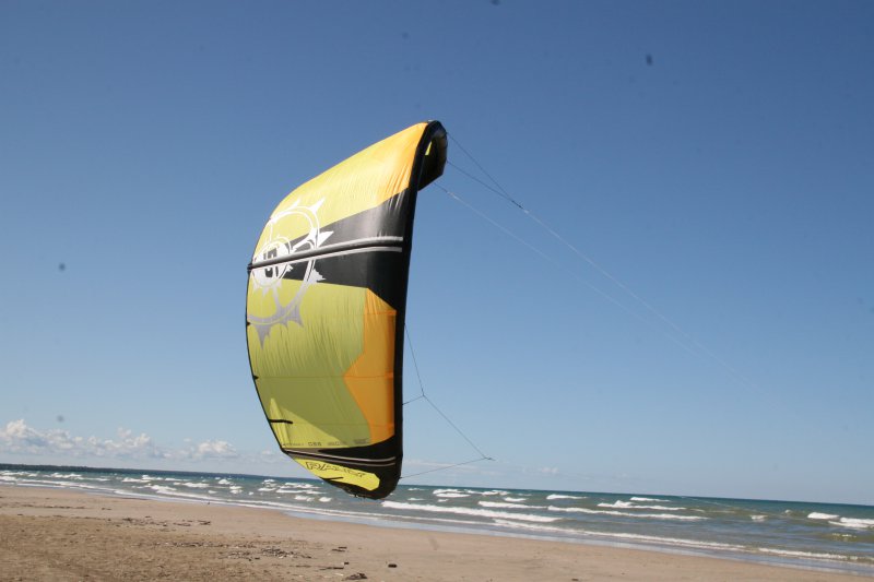 Kite and smile: Test Slingshot Rally 2012 12m (test plage haute en twin ...