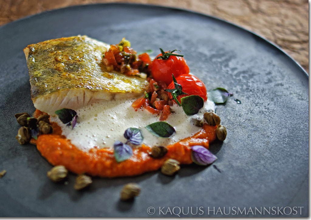 KAQUUS HAUSMANNSKOST: Tomate|Zander|Basilikum|Kapern