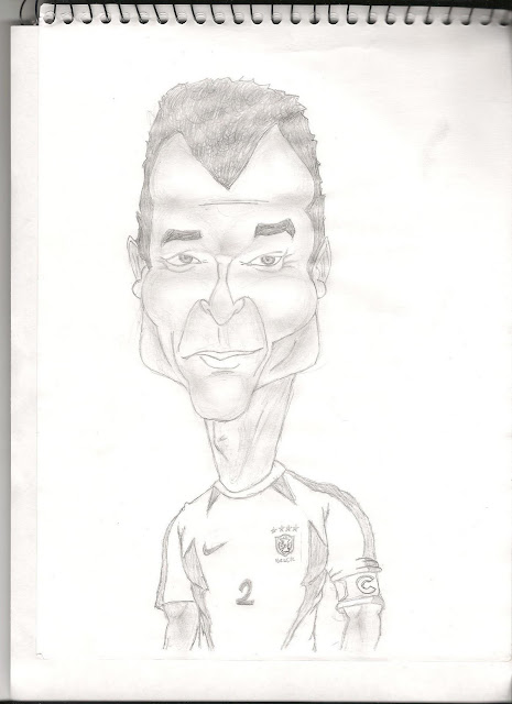 Matheeus and' Thalees: Cafu - Caricatura