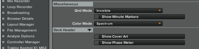Color mode Waveform en Traktor - Mas Terraza Mas Electronica Mas Beat