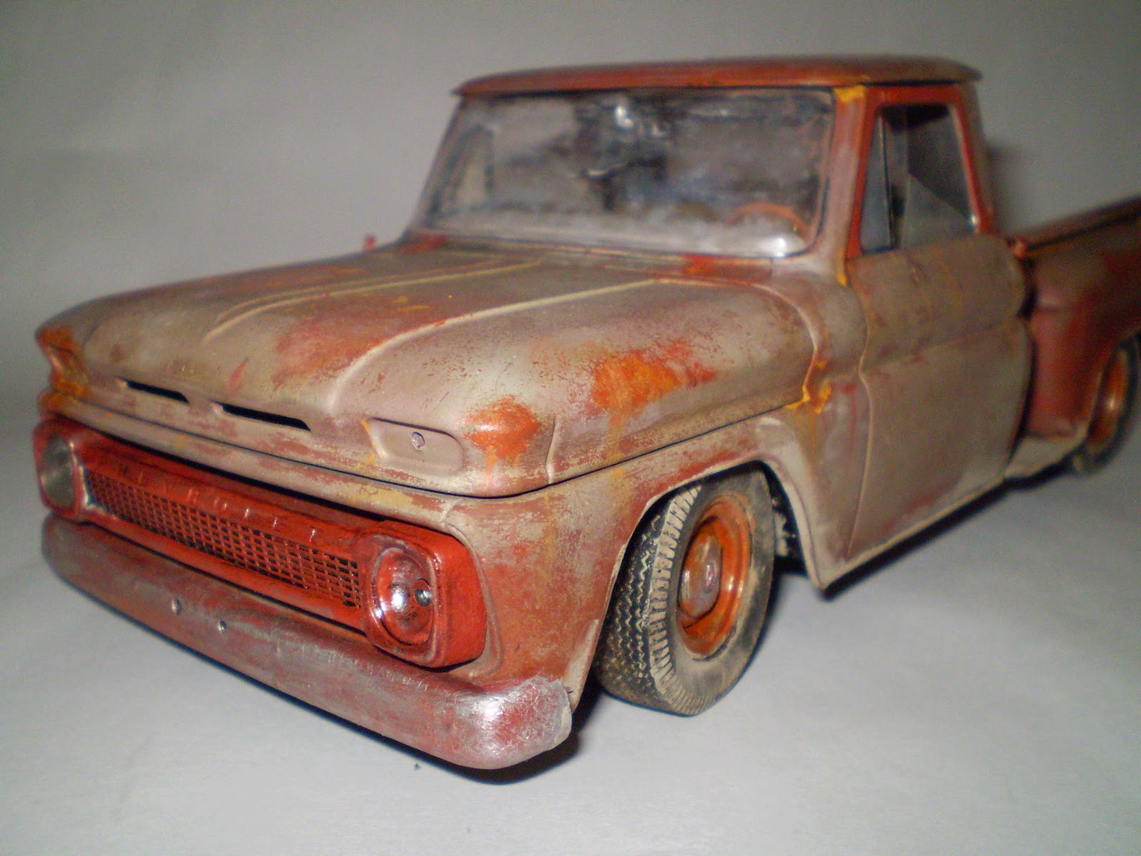 Hobbies en Campana: Chevrolet C10 rusty 2da parte