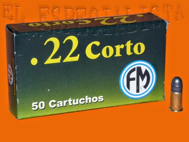 EL ESPECIALISTA: 22 corto / Short FM / Fabricaciones Militares