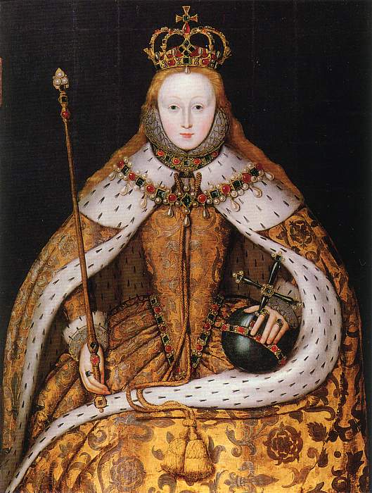 Actrices para la escena: Reina Isabel I de Inglaterra. Queen Elizabeth I