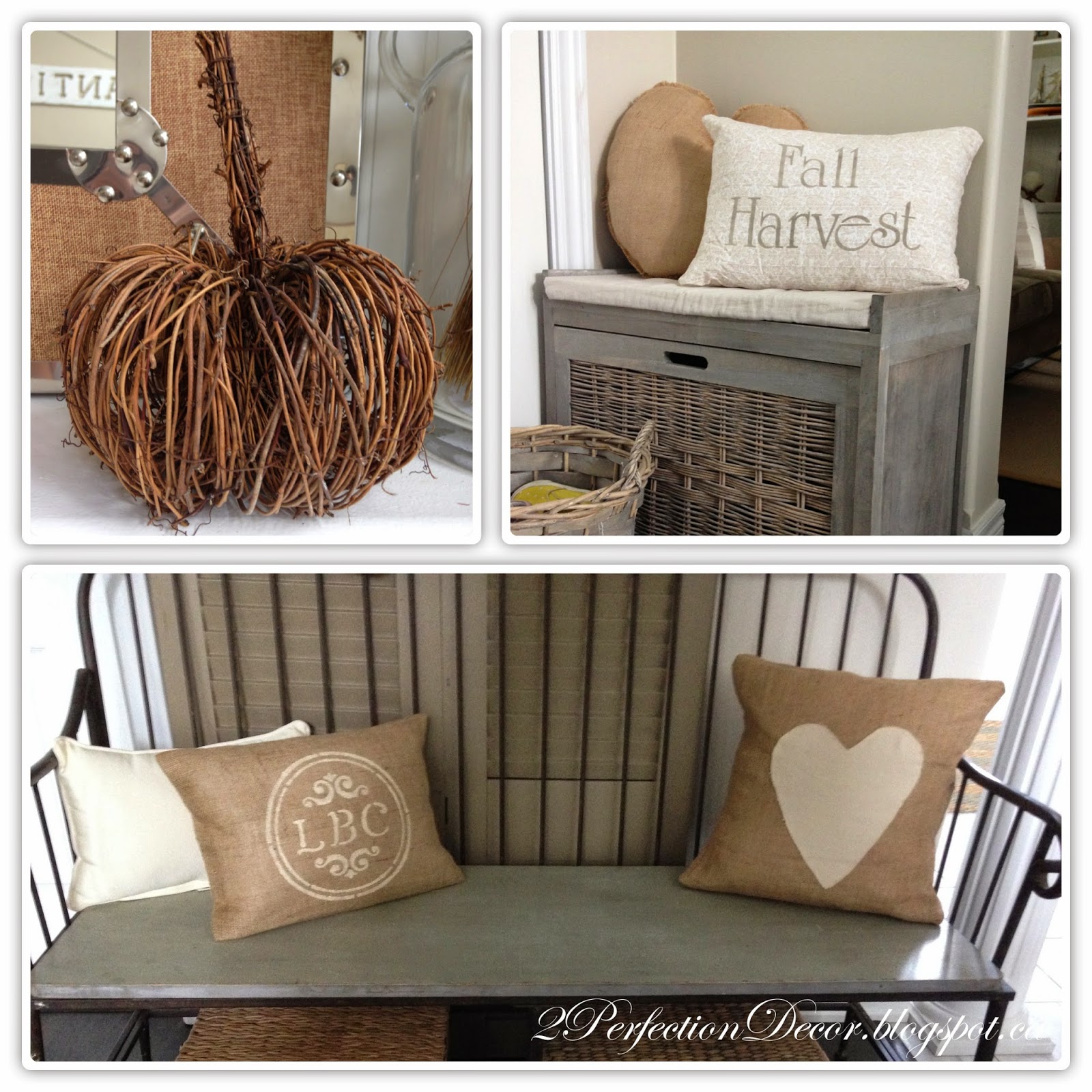 2Perfection Decor: Neutral Fall Home Tour