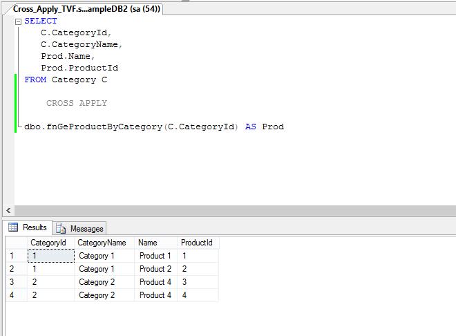 Netfreak Cross Apply In Sql Server