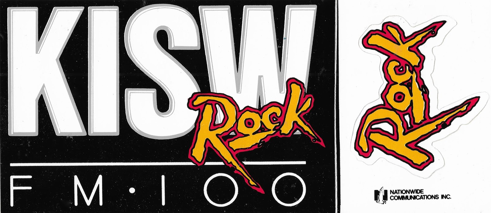 Radio Sticker of the Day: Market #1s - Seattle - KISW