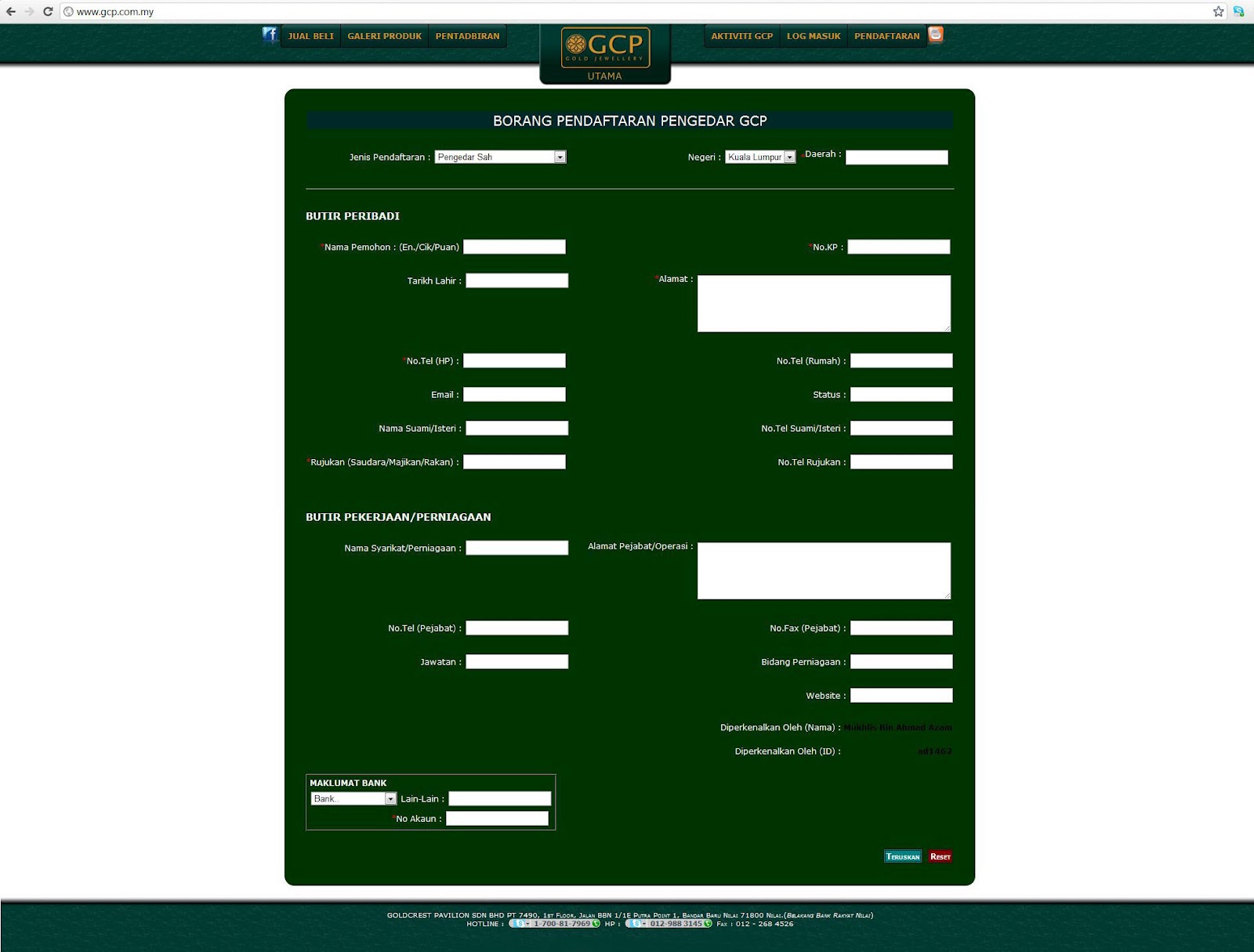 JOM SIMPAN EMAS!: Kenapa perlu berniaga emas dgn GCP?