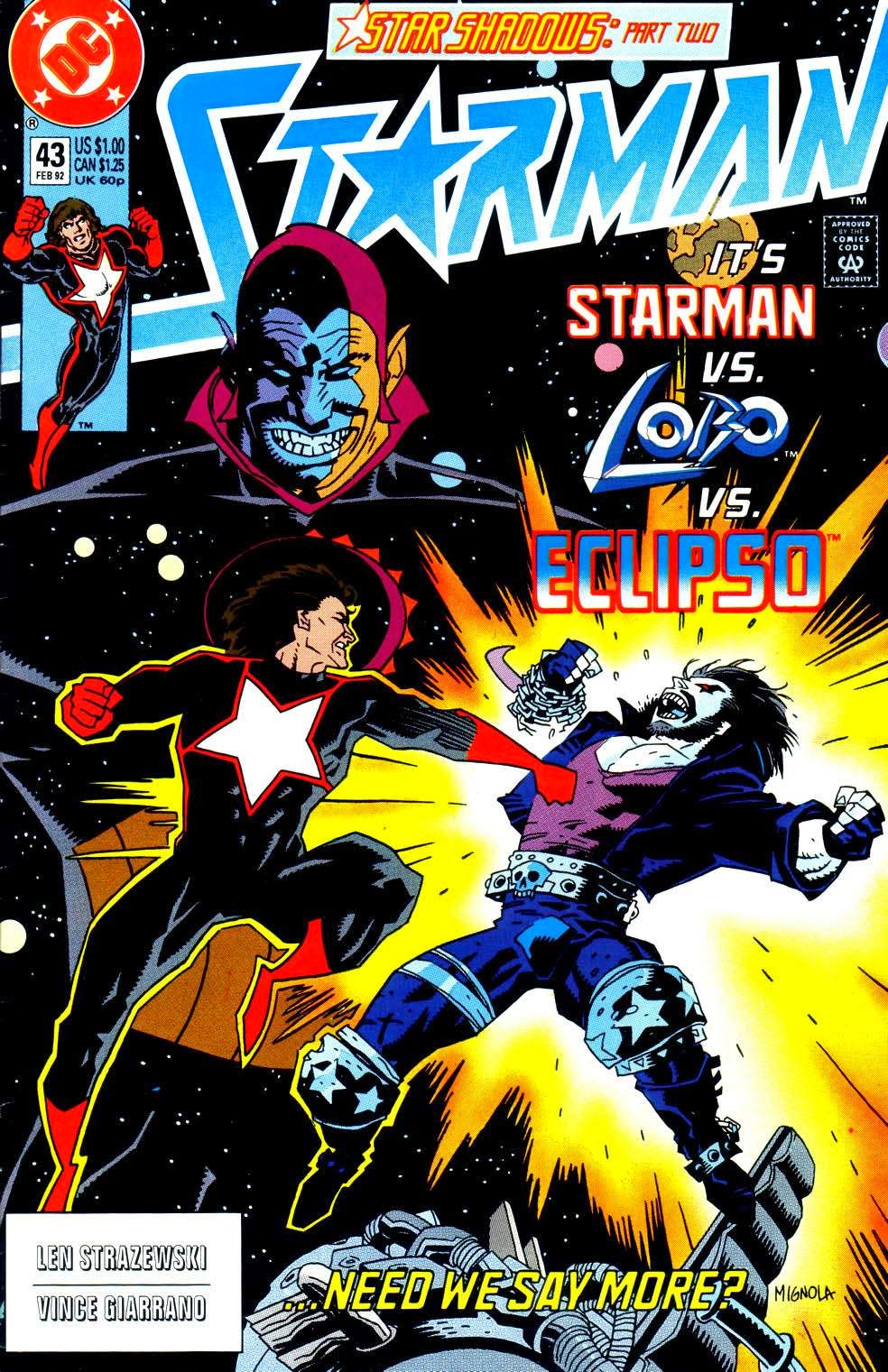 COMIC BOOK FAN AND LOVER: STARMAN: STAR SHADOWS – DC COMICS