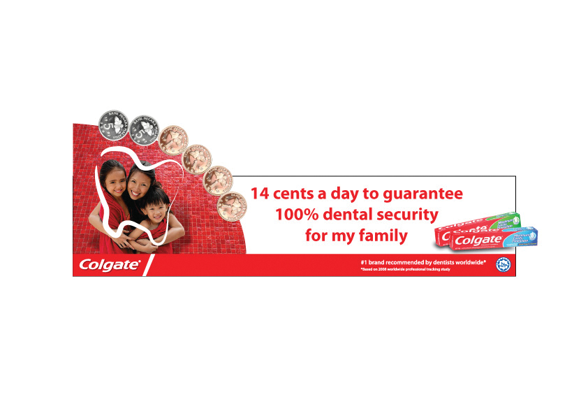 i am ferari!: Colgate | Toothpaste promotion visuals
