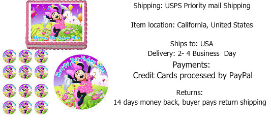 Edible Paper in Creatividades: LOVE - MICKEY & MINNIE MOUSE