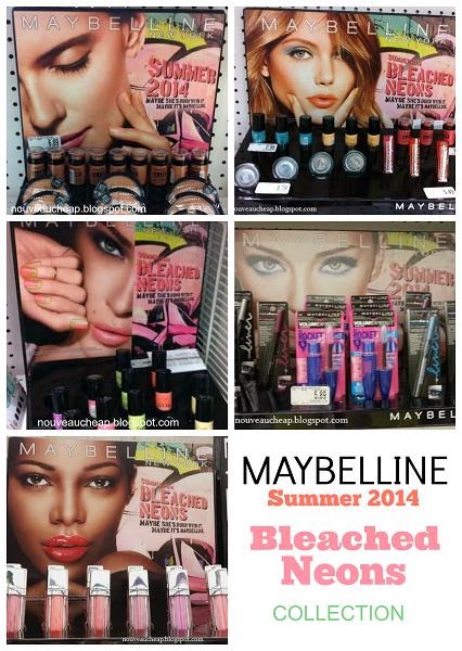 Spotted: Maybelline Summer 2014 Bleached Neons Collection (pic heavy ...