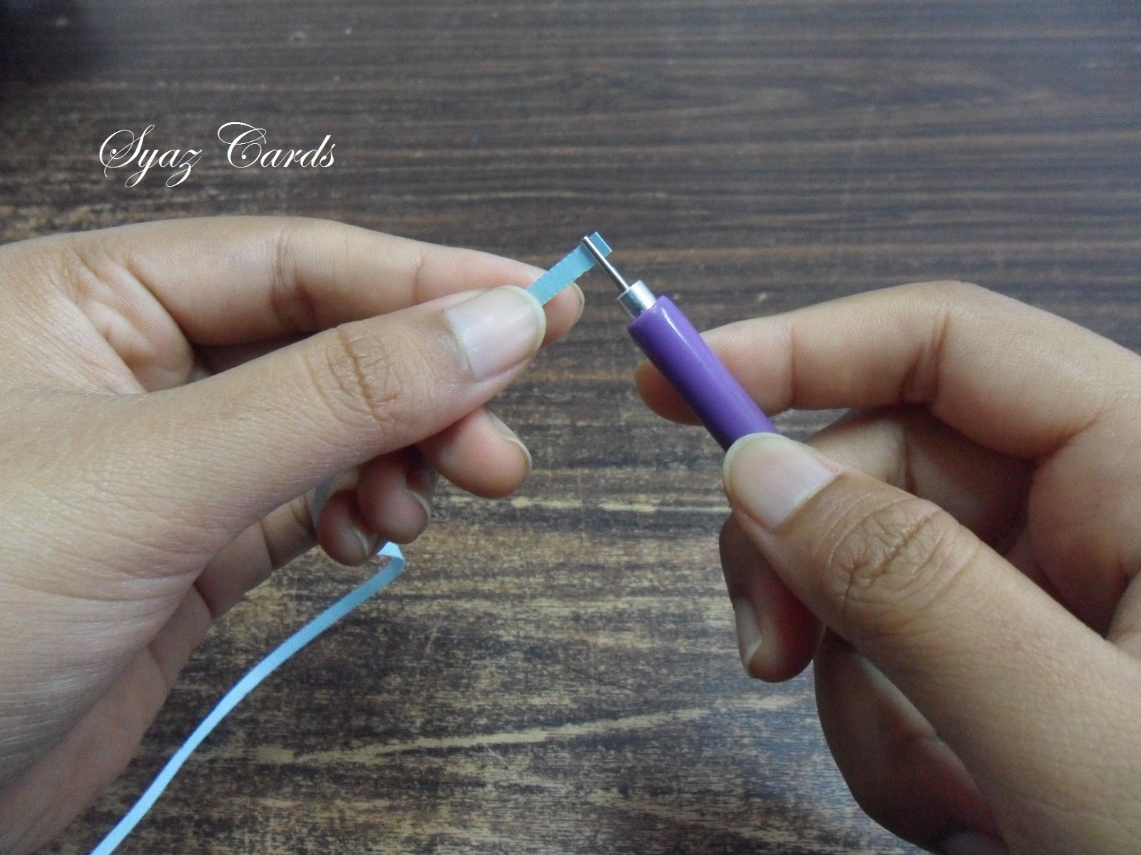 Syaz Cards: Termitaria flower tutorial