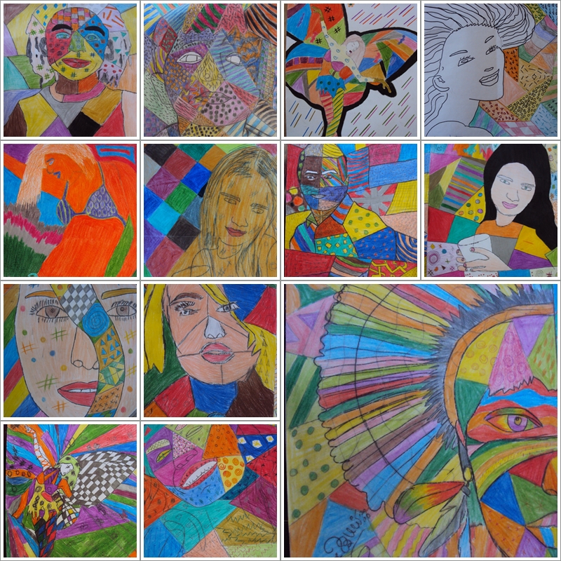 E.E.E.F. Dr. Theodoro R. Salles: Projeto Caras Pintadas - Artes - Profª ...