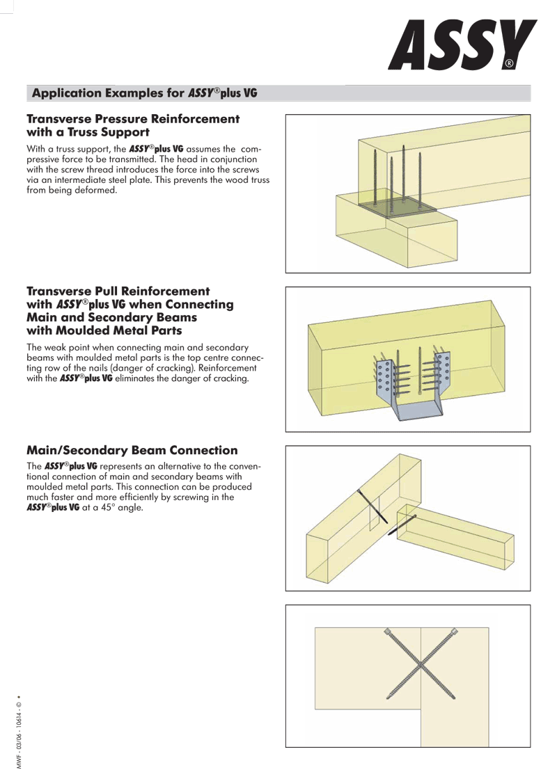 Log and Timber Connections: ASSY Plus VG Fully Theaded Self Tapping ...