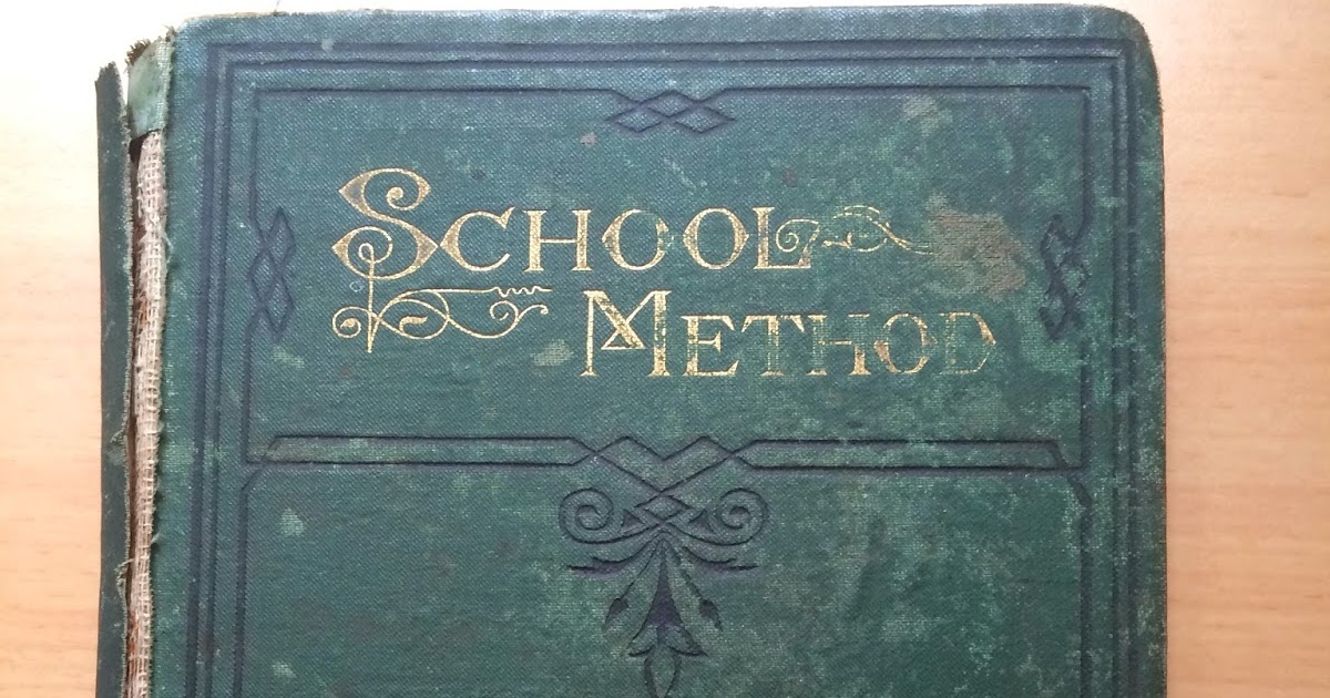 the book worm: School Method - teaching reading in the 1800s