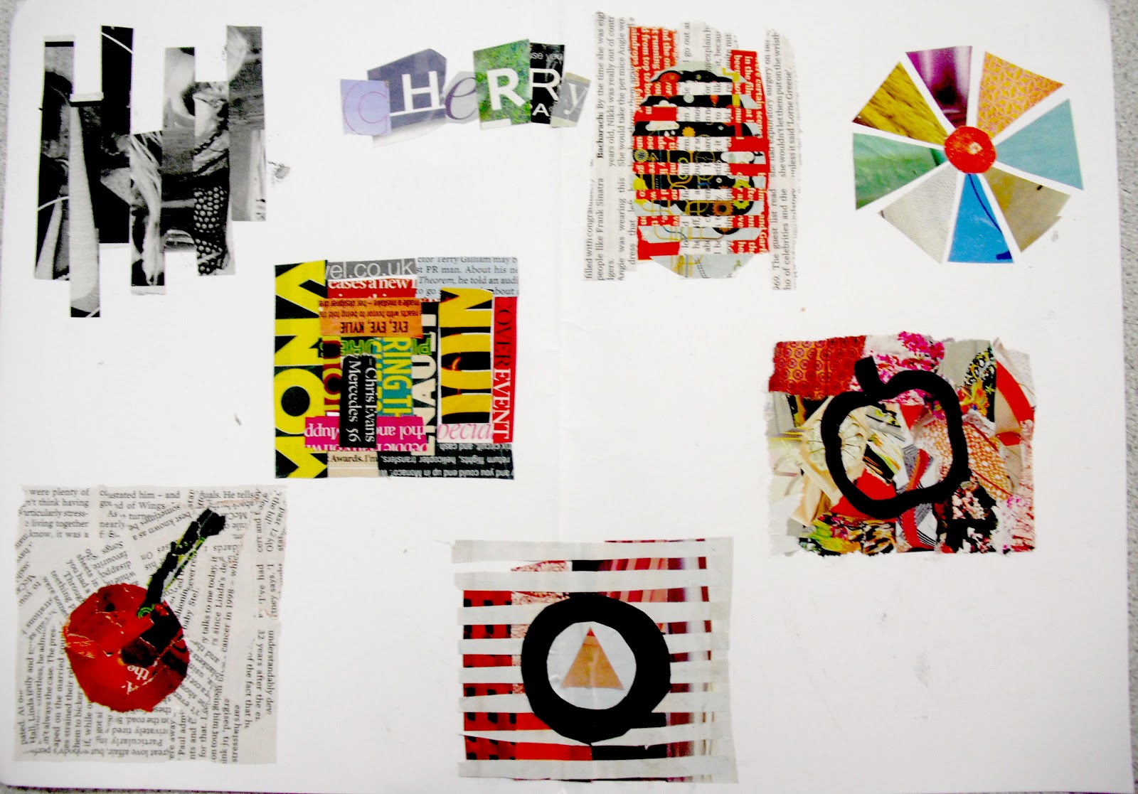 GCSE Graphics: Collage Ideas