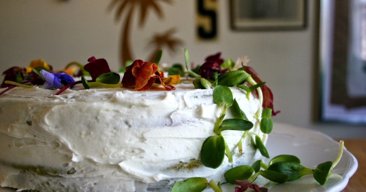 Nothing in the House: Sweet Pea Cake with Lemon Buttercream + a Spring ...