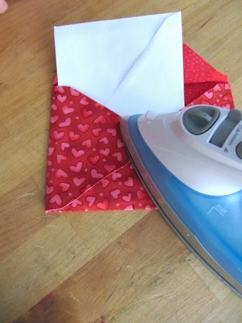 Sew Many Ways...: Easy No Sew Fabric Envelope Tutorial…Perfect for ...