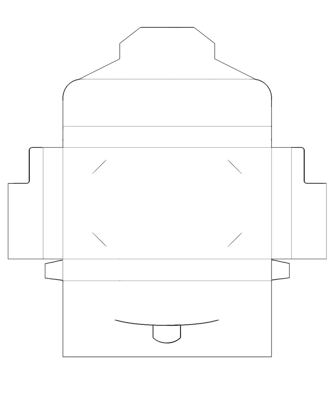 Muddyfoot's Art, Craft and other Dirt: Pocket Box Template