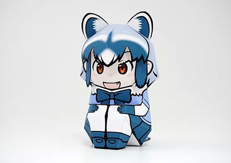 Kemono Friends: Common Raccoon Papercraft | Paperized Crafts