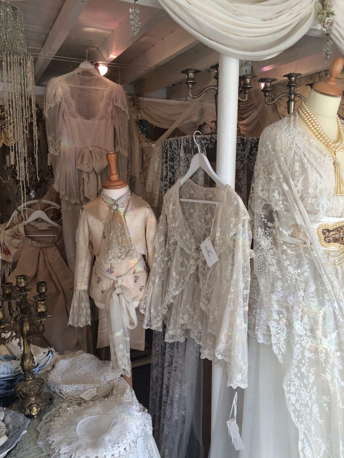 Rosemary Cathcart Antique Lace and Vintage Fashion: Sheelin Lace Shop