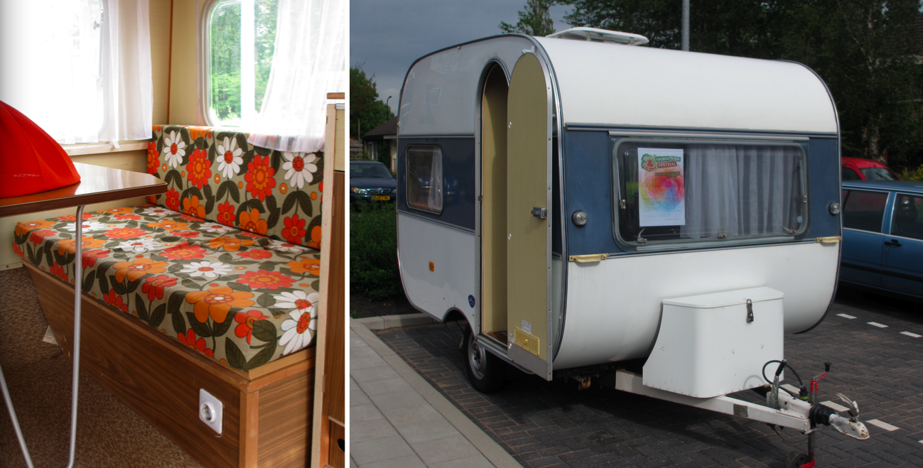 Keep van Jute: Mijn kleine caravan is te koop