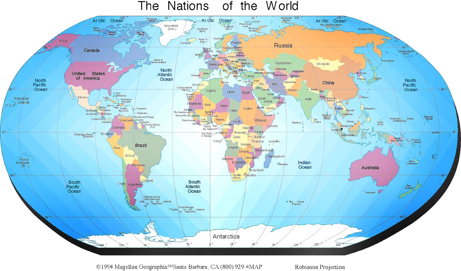 M - Map Of The World | All Information