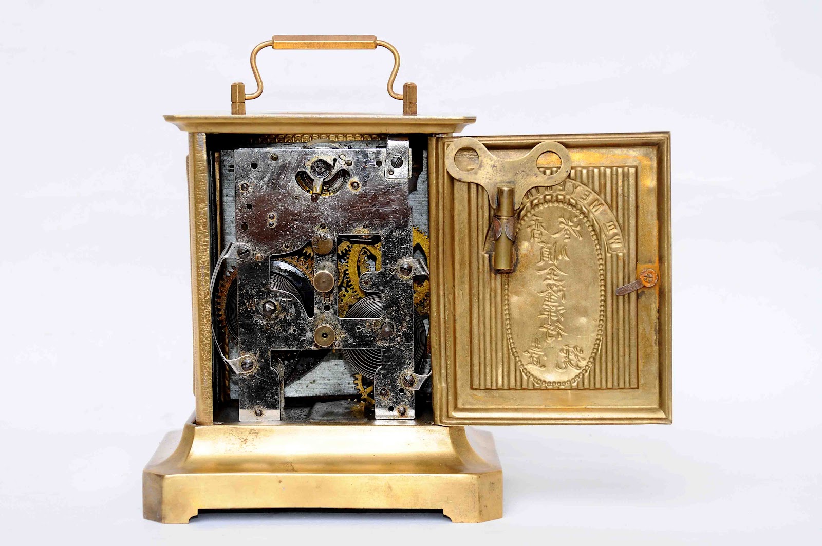 Old Vintage Gallery: Antique Musical Carriage Alarm Clocks "Thomas ...