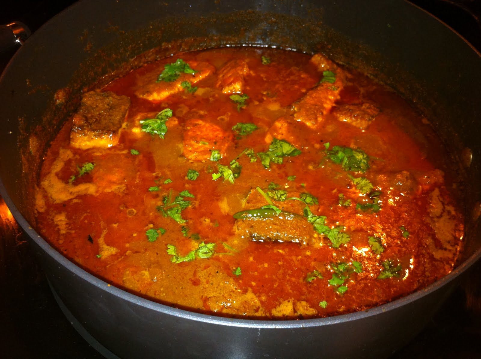 Andhra Chapala Pulusu / Andhra Fish Stew ~ Planet of Taste