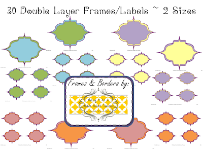Classroom Freebies Too: 30 Free Printable Frames/Labels