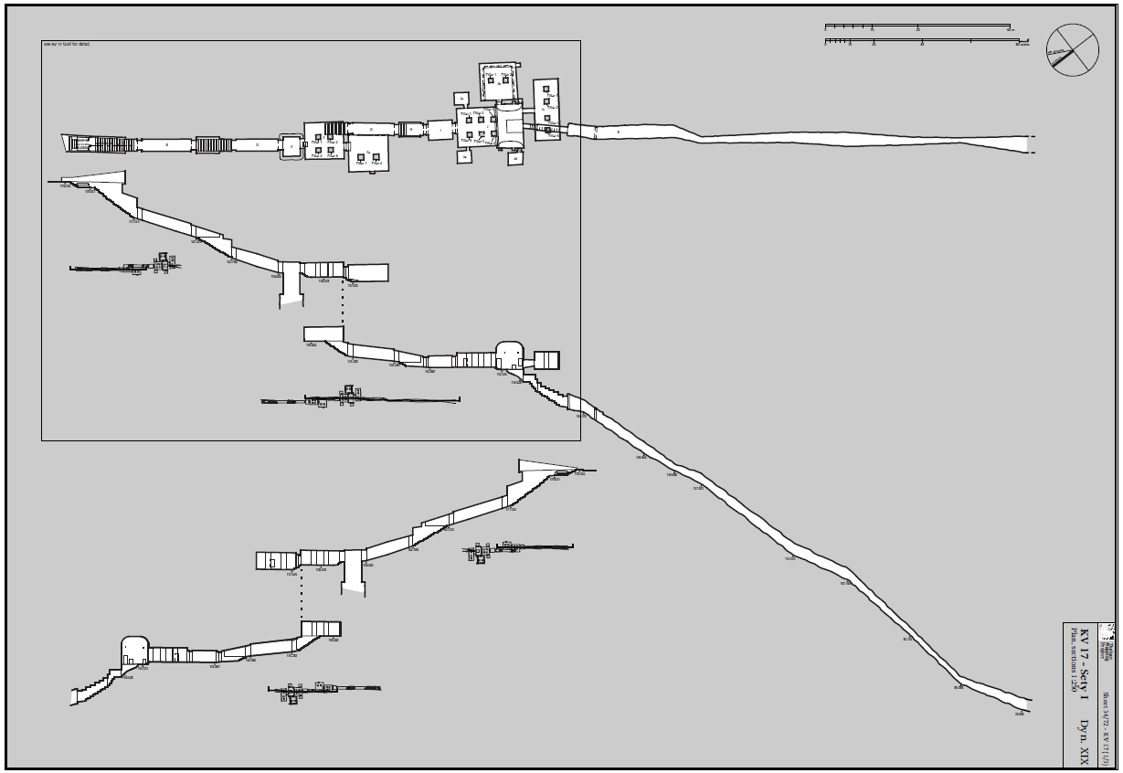 Columns & Canvas: Sety I's KV17