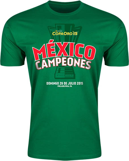 Mexico 2015 Gold Cup Champions Shirts Revealed - Footy Headlines