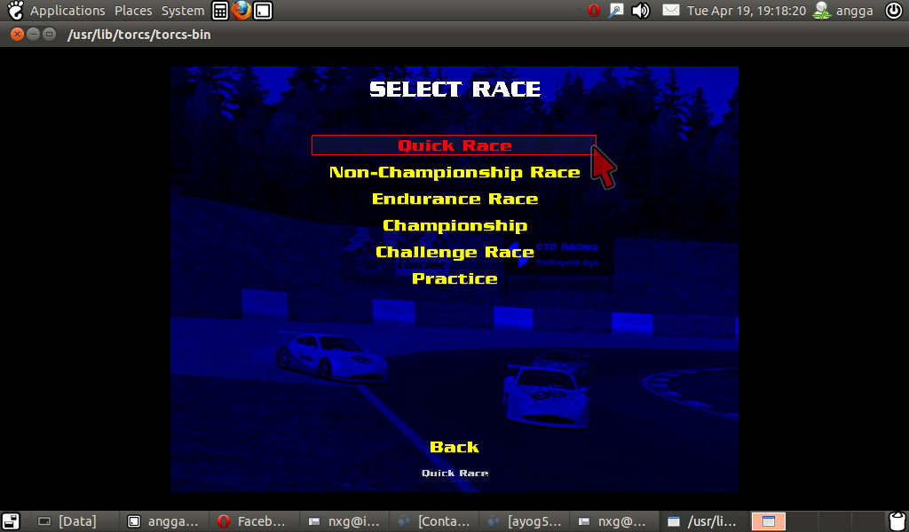 TORCS - Racing Game di Linux (Ubuntu) - PCBOLONG