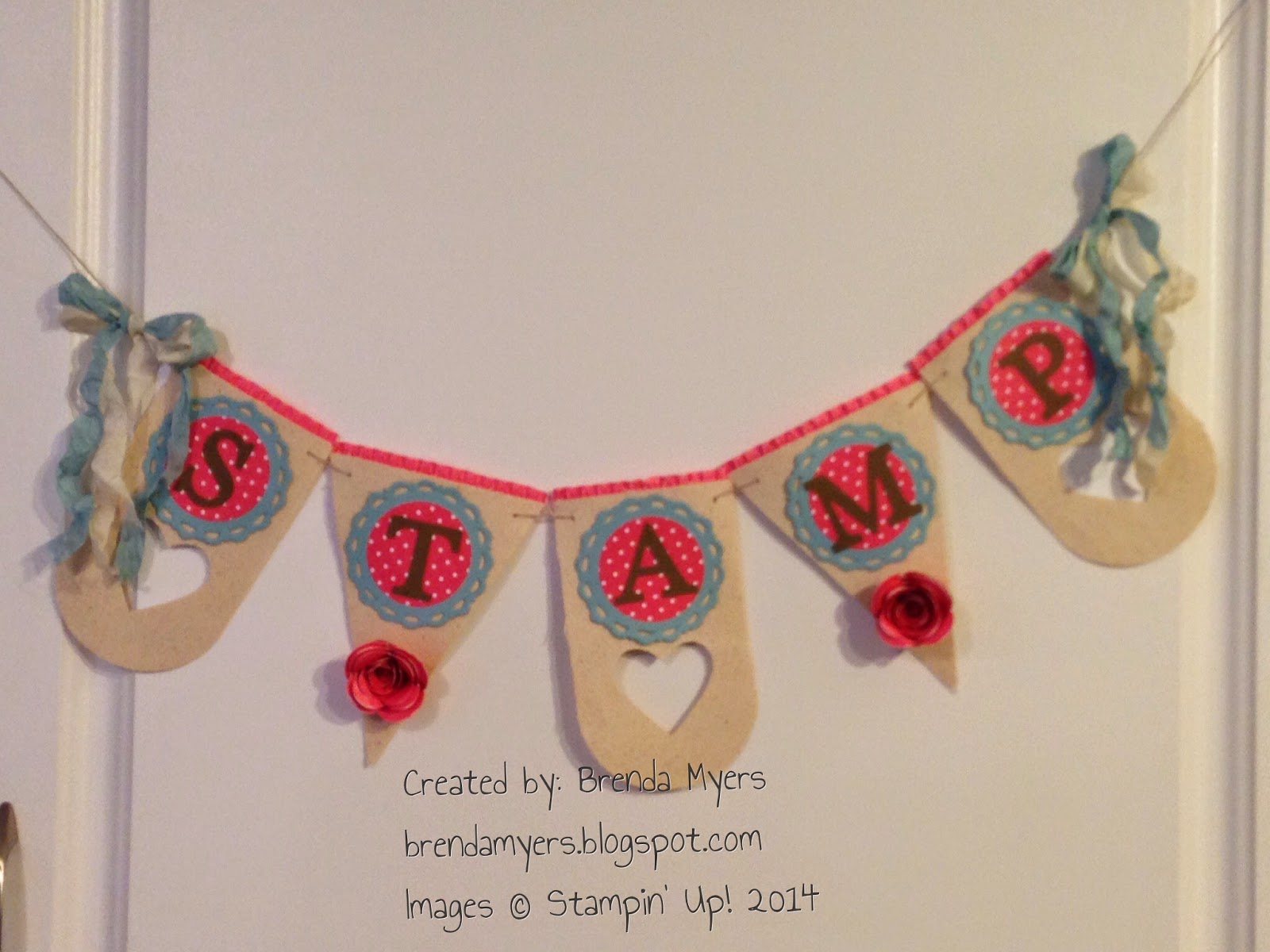 Brenda's Stampin' Blog: Pretty Banner