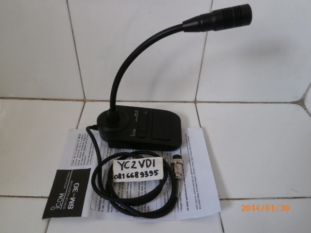 Sinar Agung ( Y C 2 V D I ): DESK TOP MICROPHONE ICOM SM 30 - ISTIMEWA ...