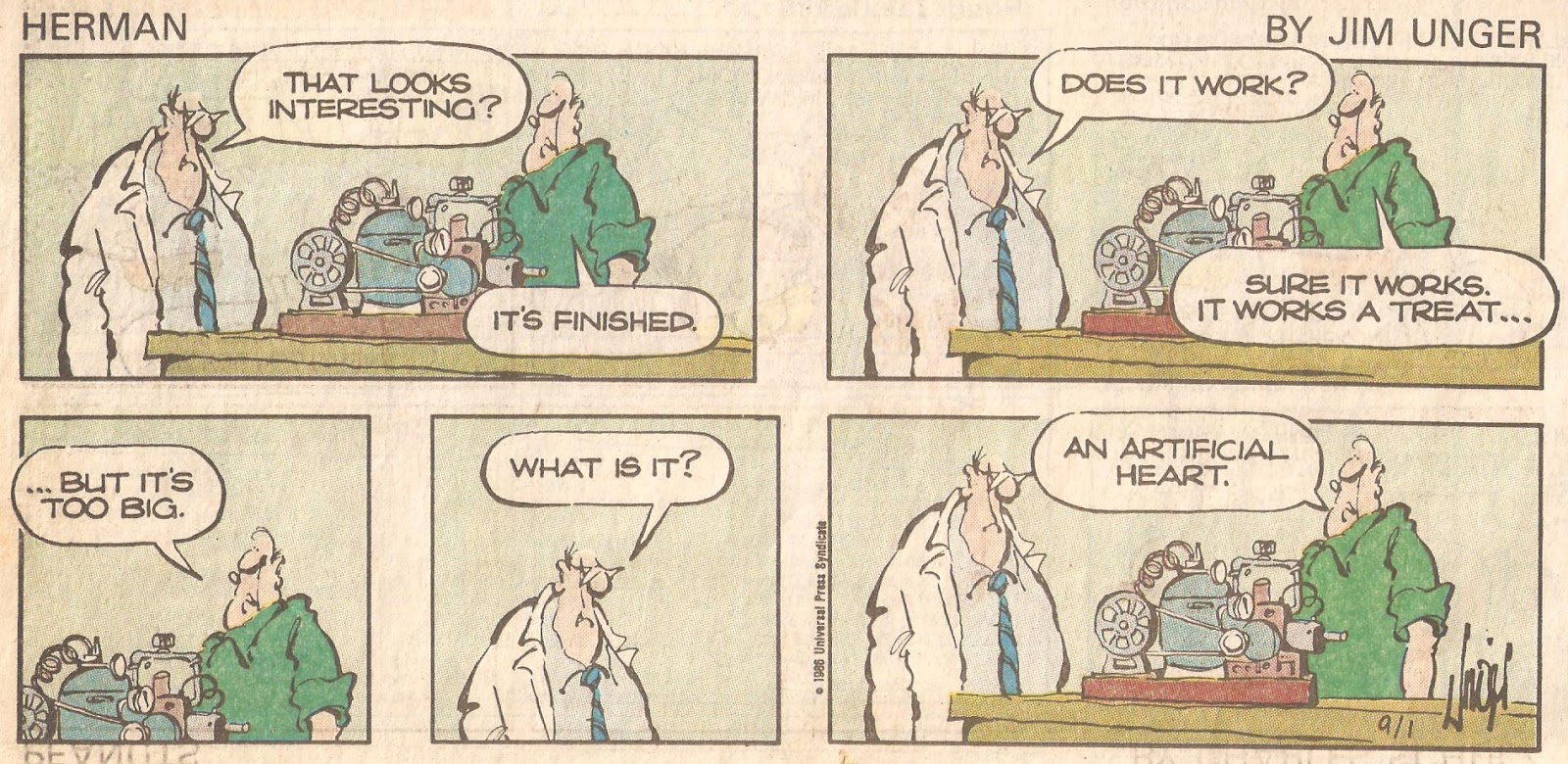 Sunday Comics Debt: Herman Comparison