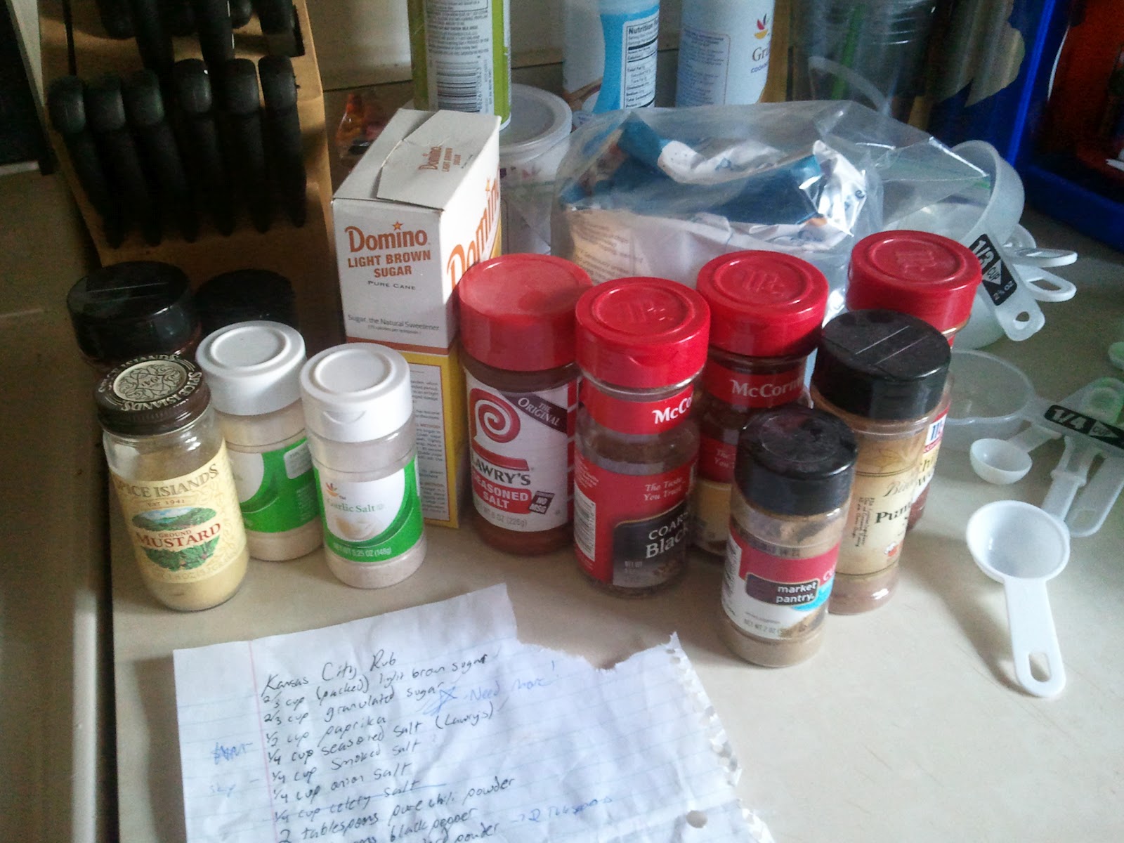 Diaries of a Kitchen Wench: Jamie's Barbecue Rub