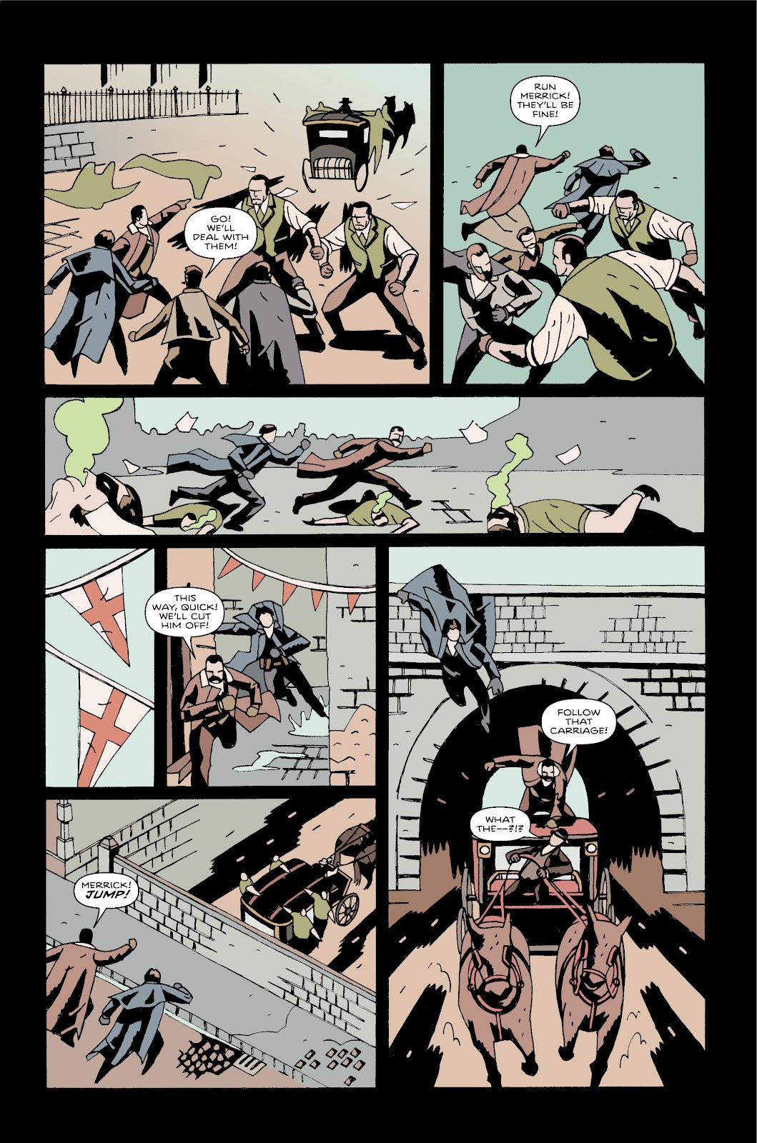 Read online Merrick: The Sensational Elephantman comic - Issue #6