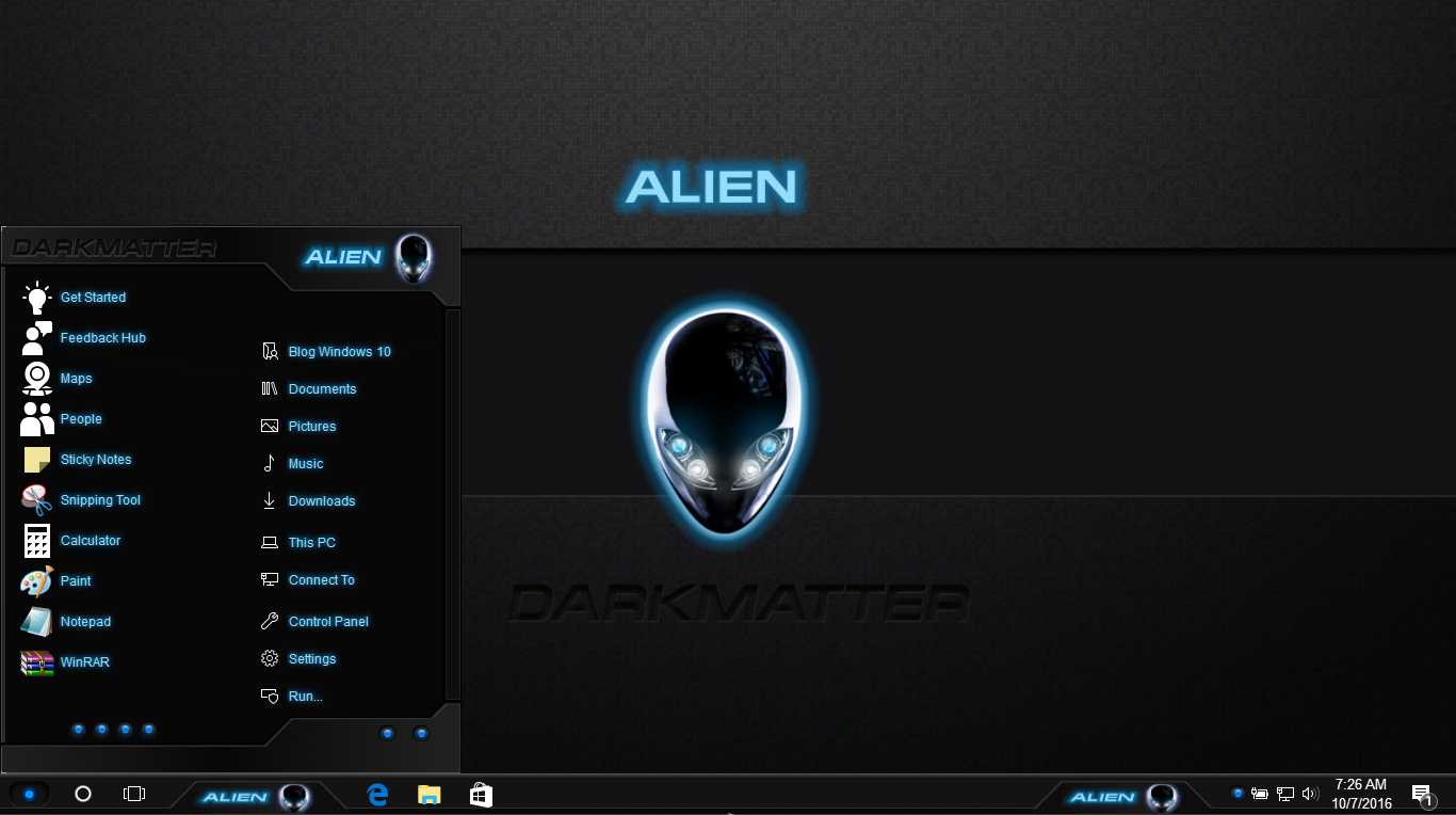 Alien Themepacks Collection for Windows 10