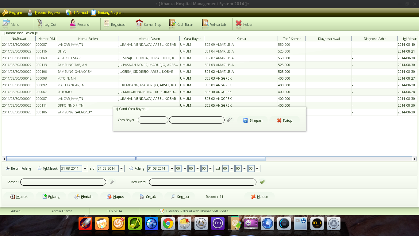 SIM RS/SIMRS/Software Rumah Sakit Khanza HMS