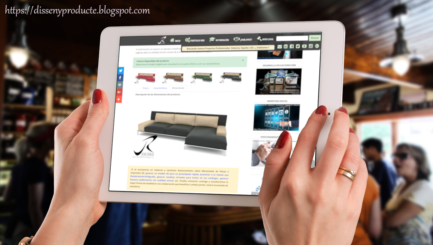 Ejemplo básico de Página Ecommerce | Escaparate Virtual Responsive ...