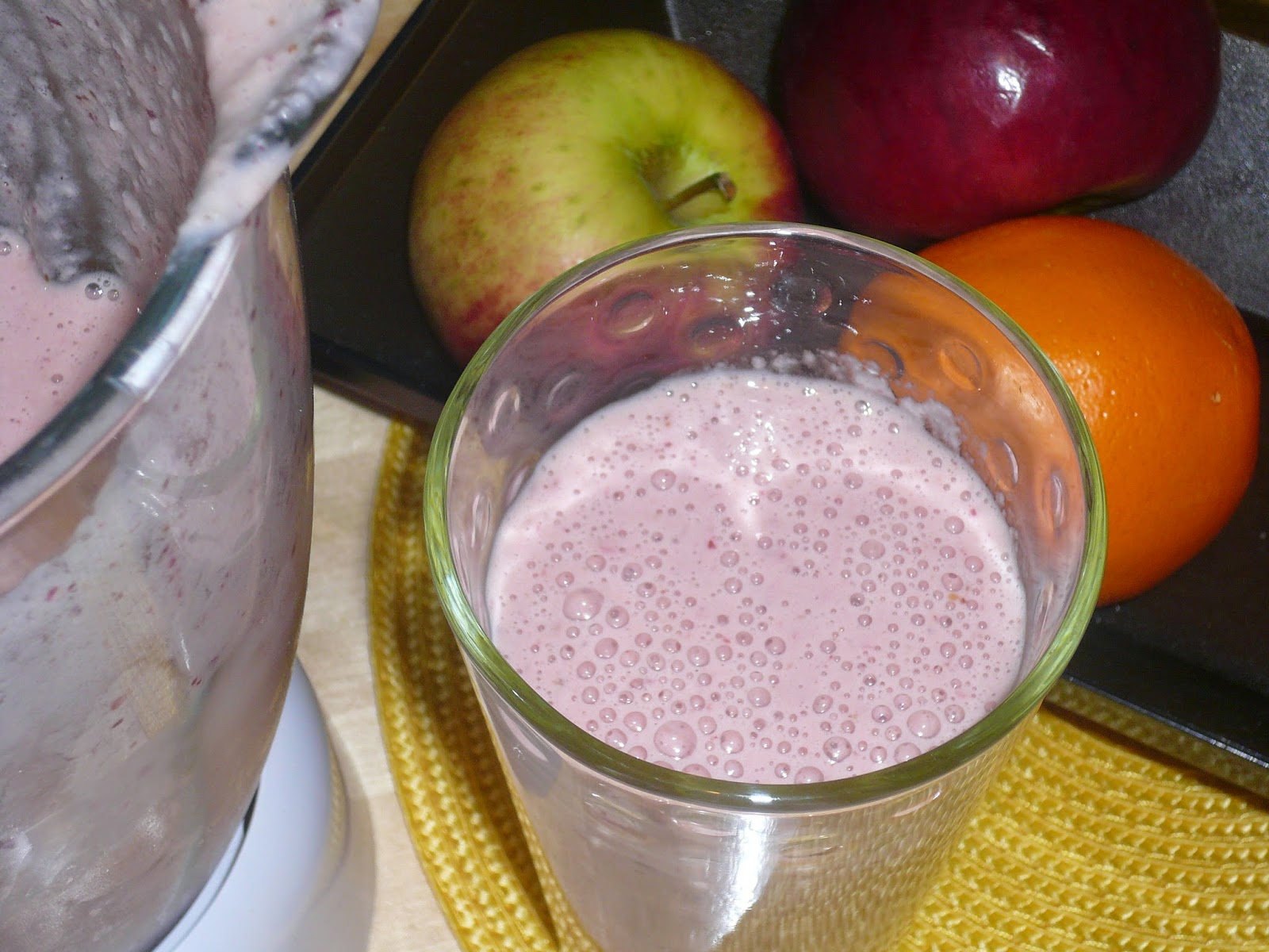 Smoothie 3: aux fruits rouges