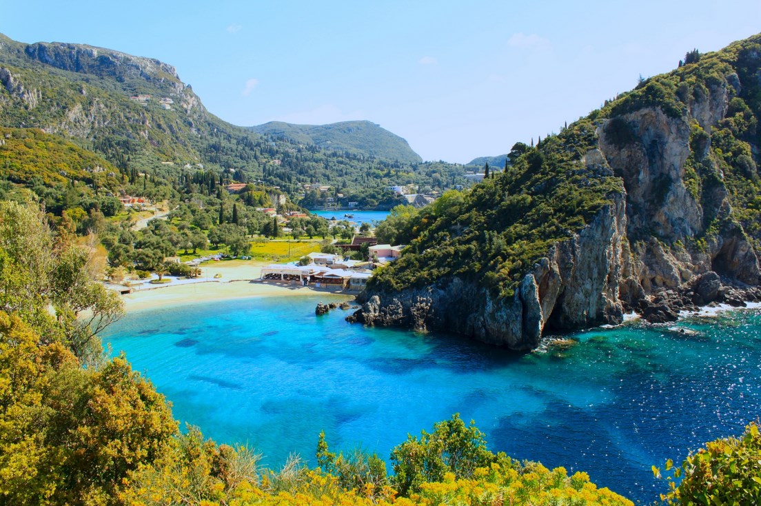 Let's travel the world!: The cosmopolitan island of Corfu, Greece!