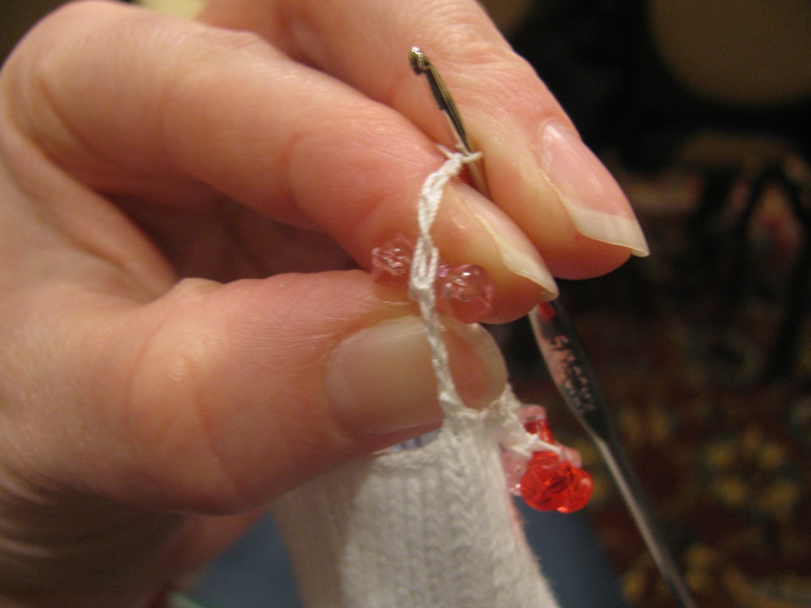 Love my Lists: Beaded Socks (Crochet)