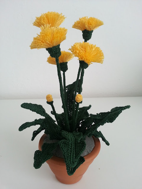 How to crochet a Dandelion