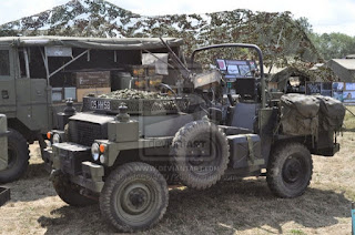 Maquettes Dioramas Sampiero Models: Land Rover 109 paratroopers