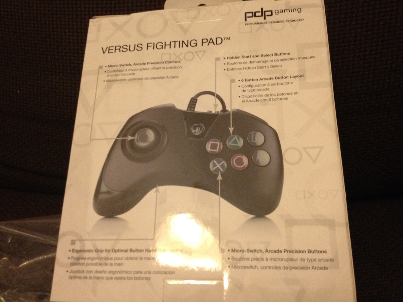 倉庫talking│遊戲波動GamePow: PDP Versus Fighting Pad PS3格鬥手把