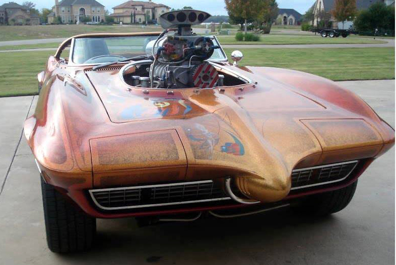 Just A Car Guy: a 70s street freak version of a Vette