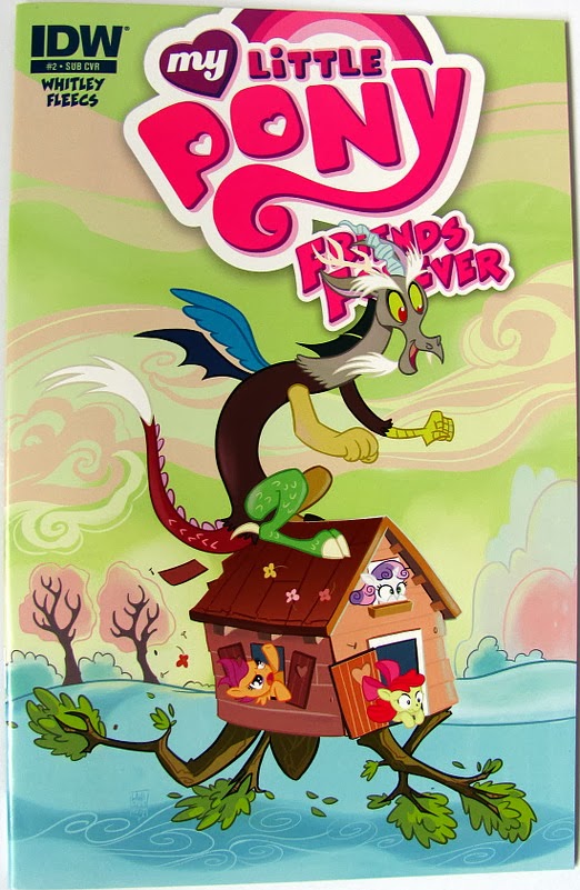 Louder Yay: Comic review: MLP Friends Forever #2: CMC & Discord